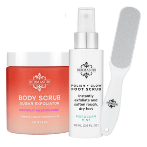 Sugar Body Scrub + Foot Scrub Set
