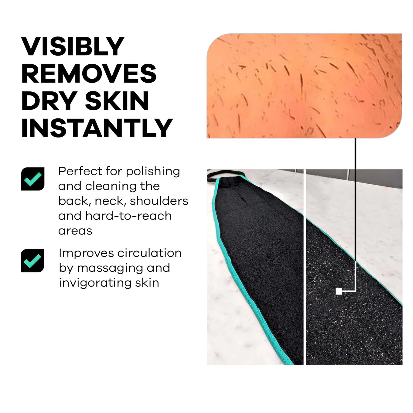 Dermasuri Deep Exfoliating Scrub for Back |Dermasuri.com